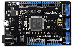 Netduino 3 - płyty deweloperskie z STM32F4 i .NET Micro Framework