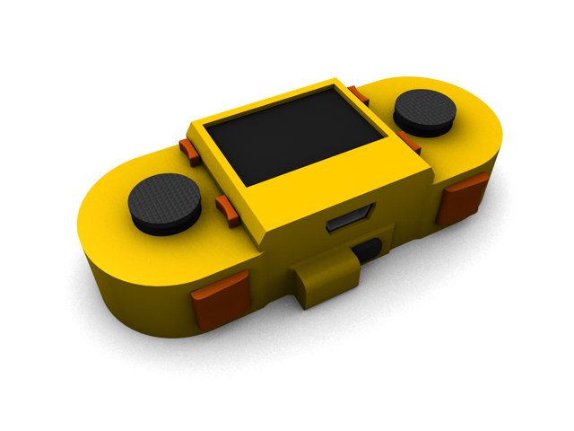 Malutka konsola do gier na TinyDuino