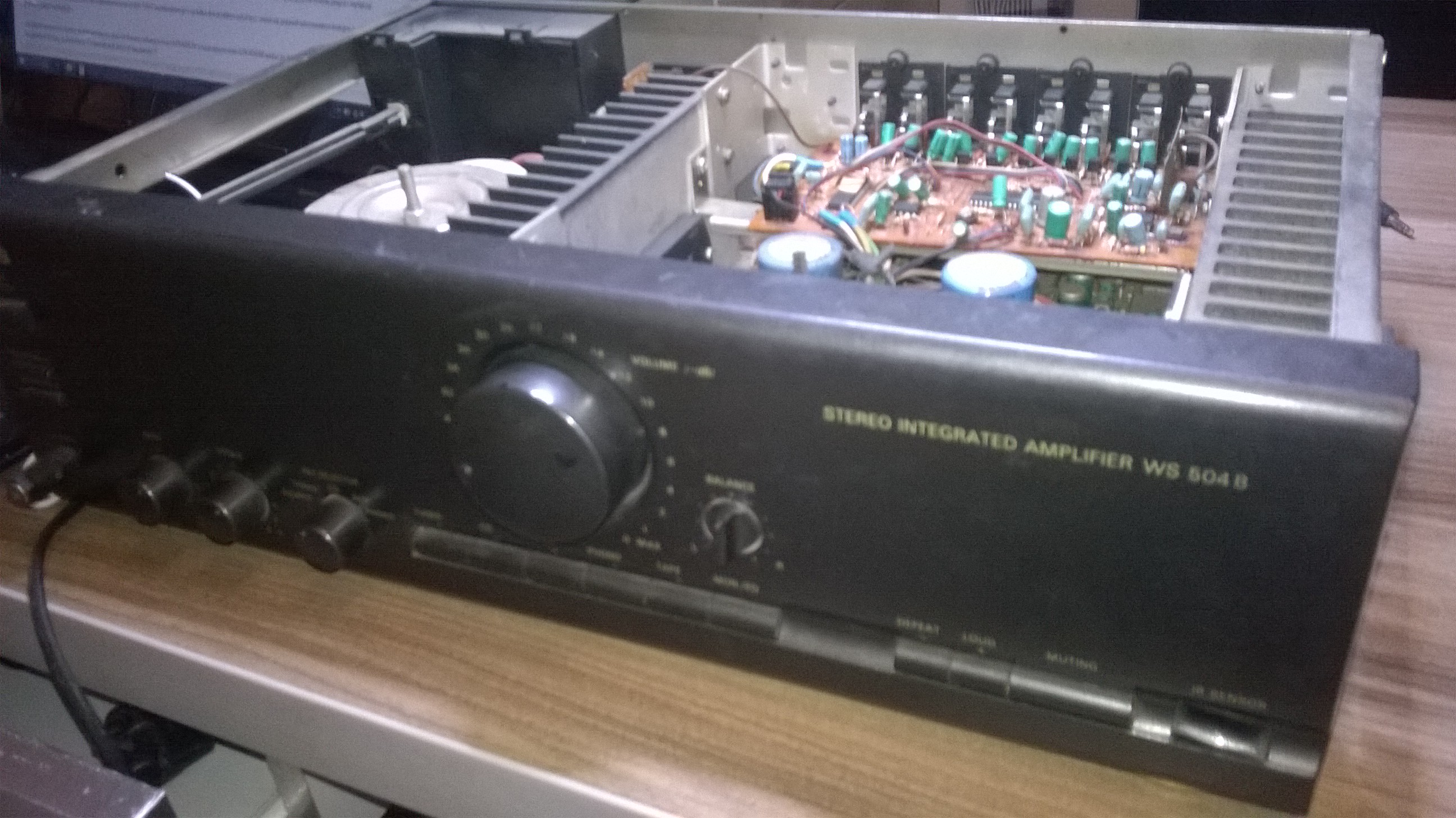 Wzmacniacz DIORA WS 504 B - awaria - elektroda.pl