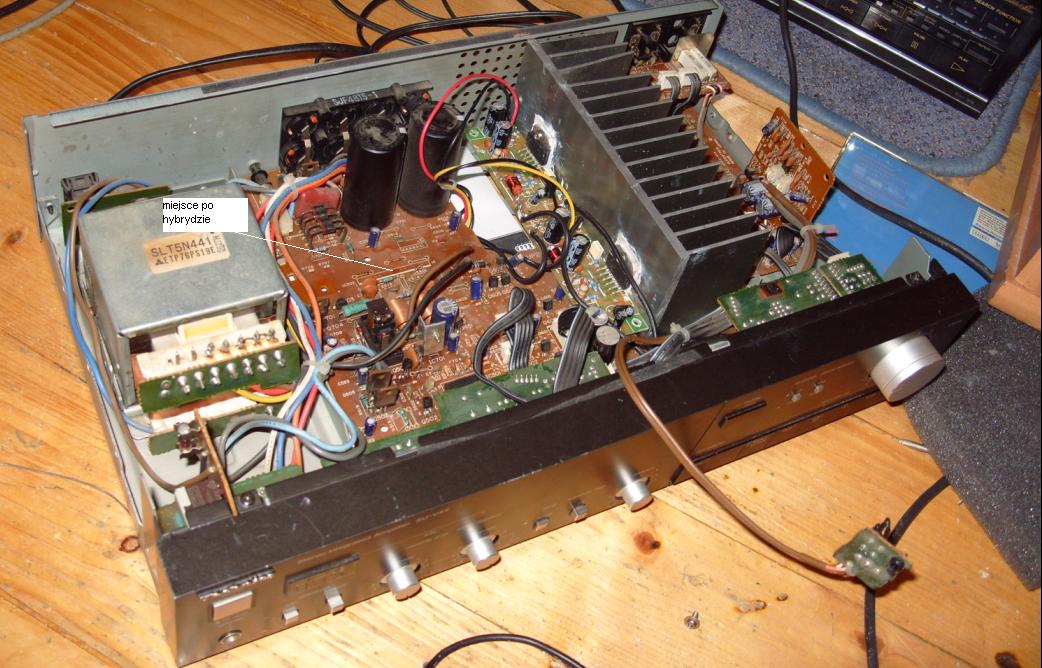 Jak poprawnie podłączyć kit AVT2180 na LM3886 do Technics SU-V4X?