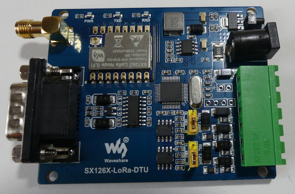 Konfigurowalny modem UART LoRa - SX1262-LoRa-DTU