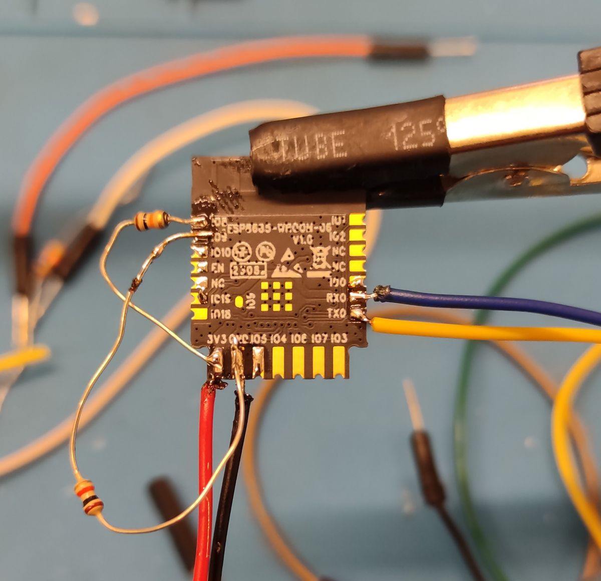 Przeszczep CBU na ESP8685-WROOM-06-H4 w Tongou Din Rail Switch TO-Q-SY1-JWT-63A i Tasmota32C3 13.4.