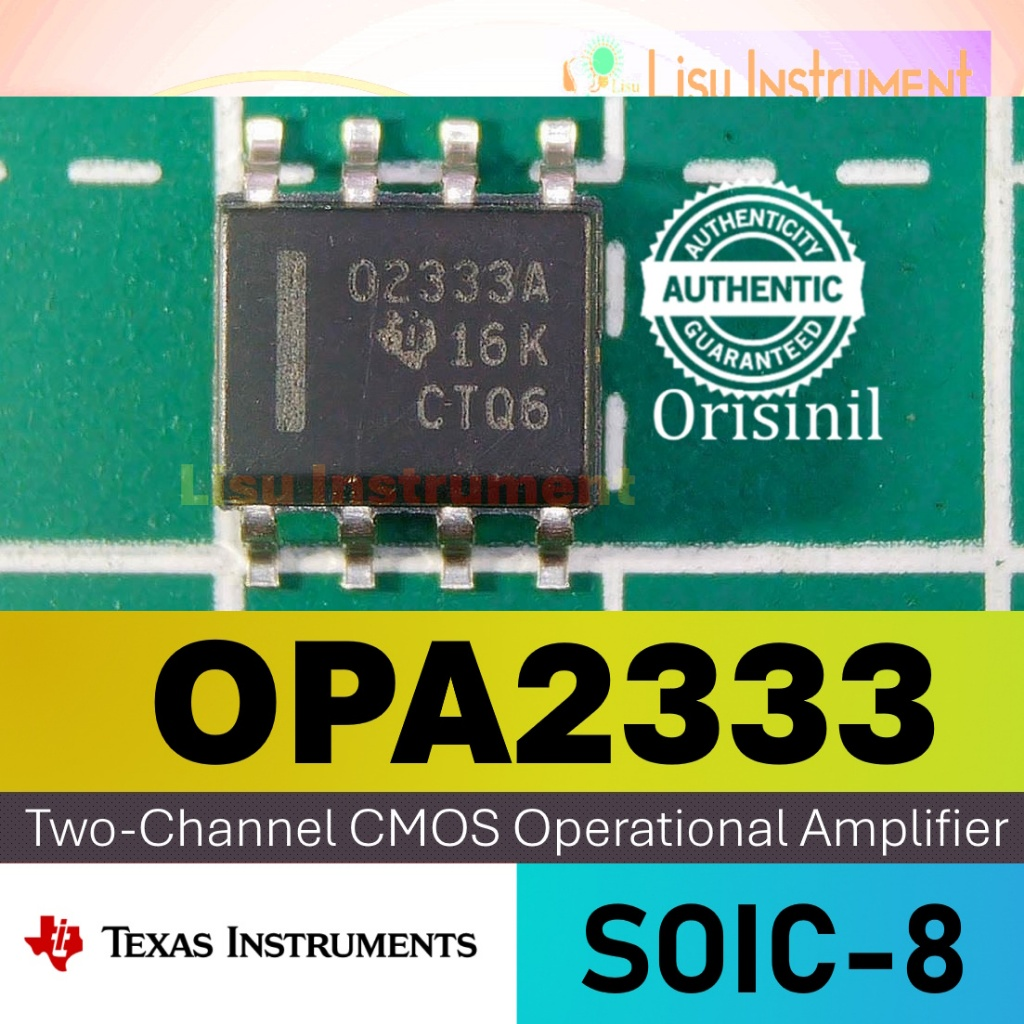 Jaki zamiennik dla wzmacniacza operacyjnego OPA2333 w płycie pcb ...