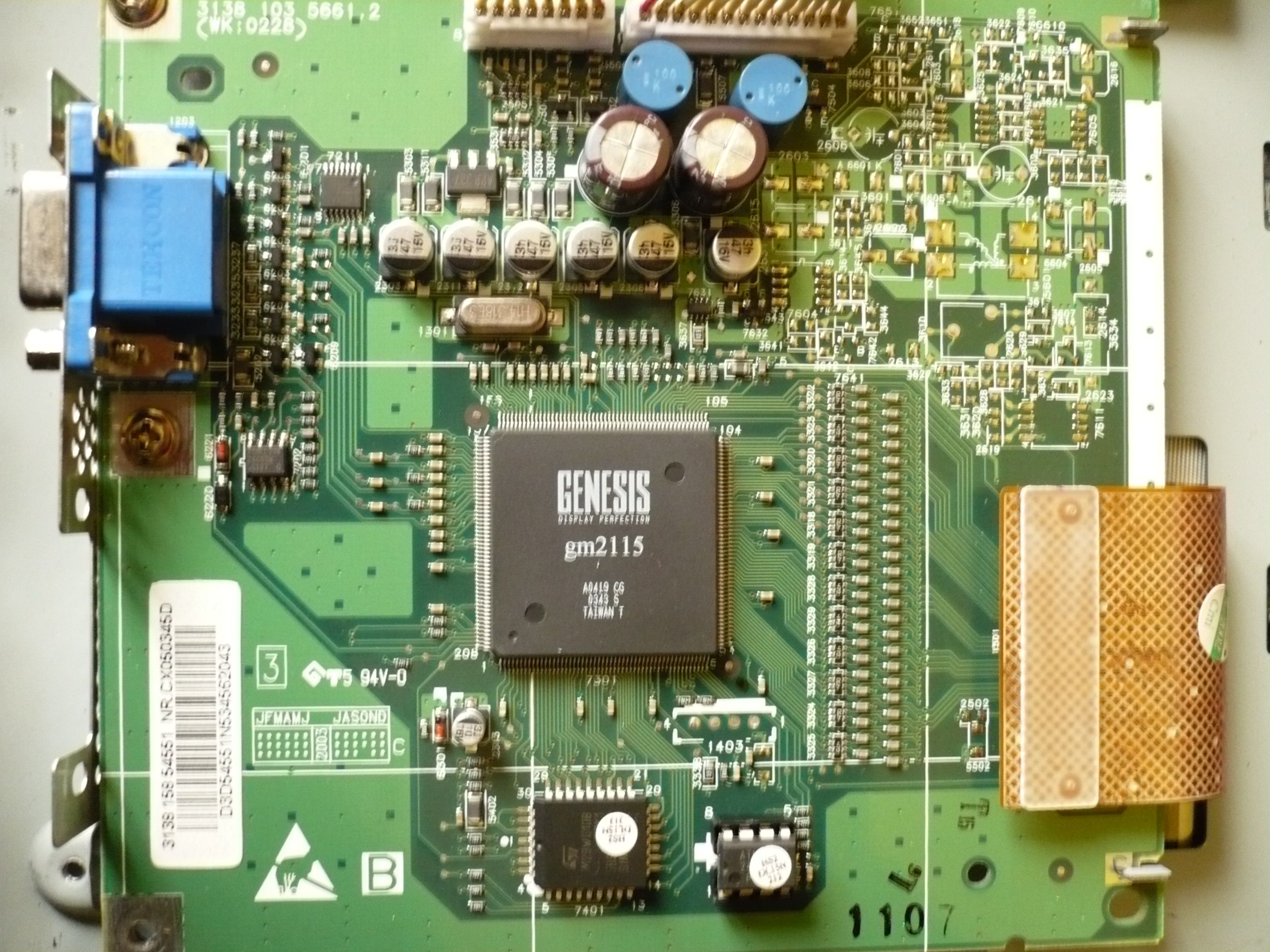 DELL E151FP Rozjaśniający się obraz po nagrzaniu - elektroda.pl