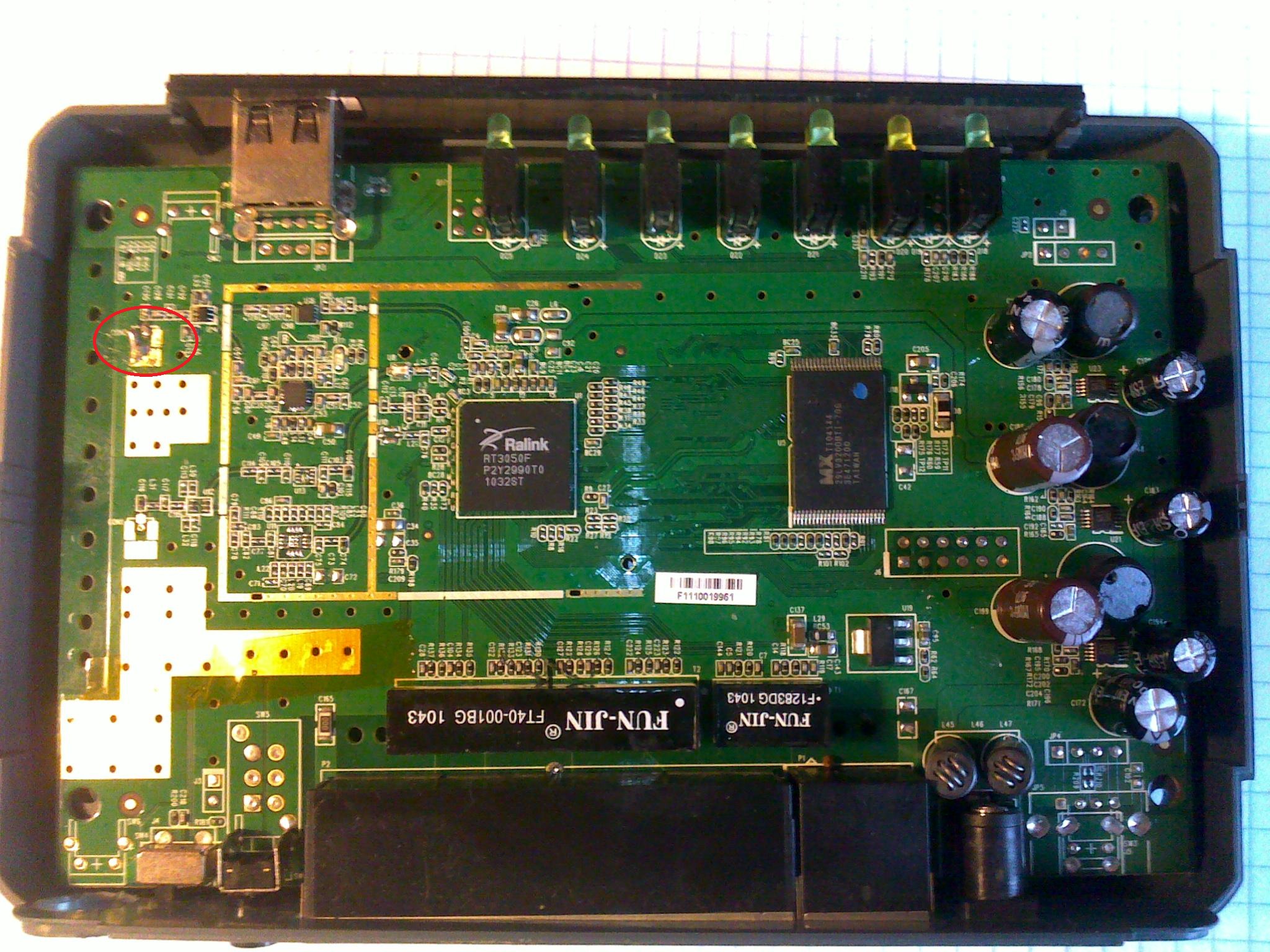 intellinet wireless 150n 3g ro - Urwany kable od routera anenty