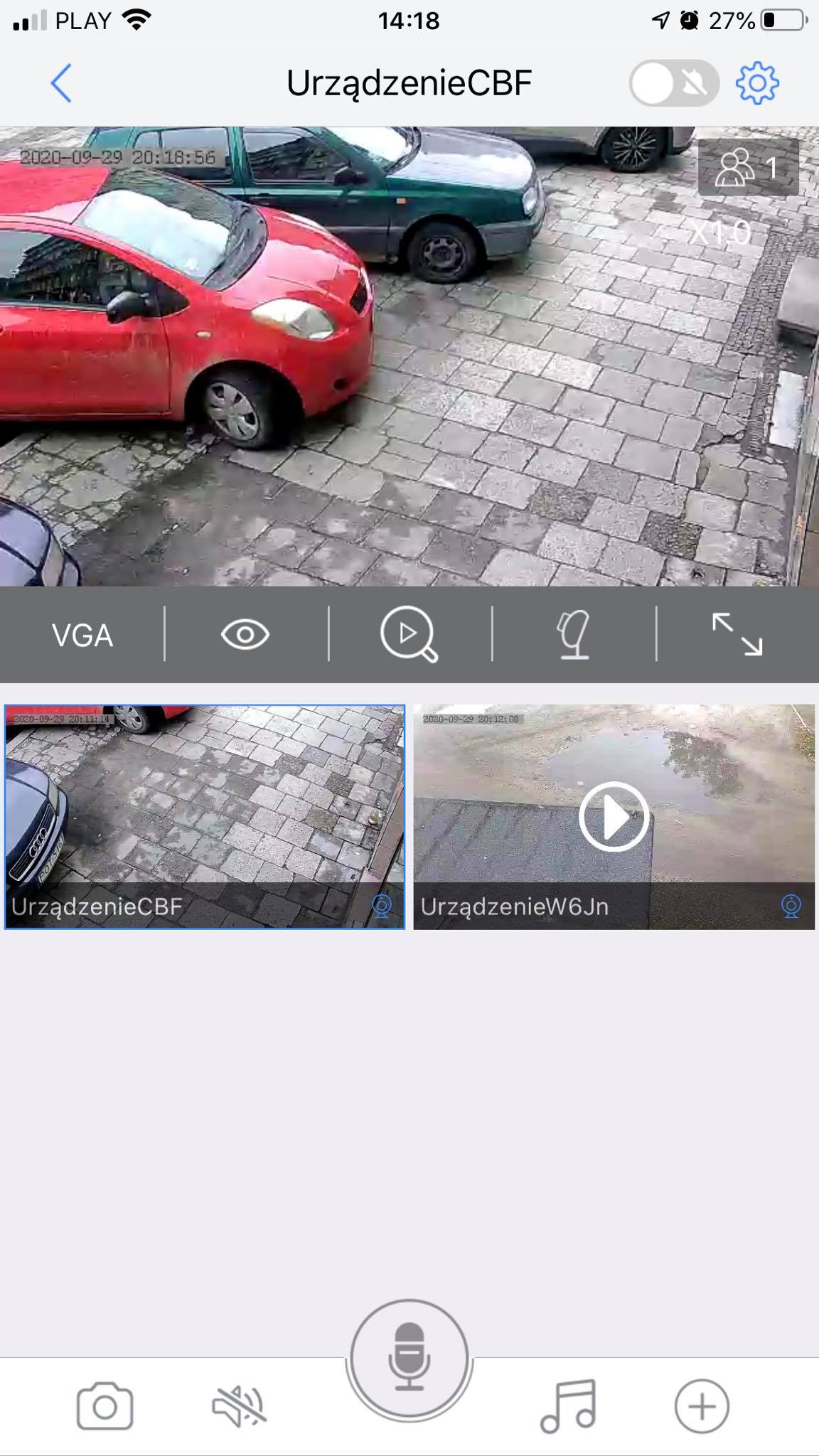 Kamera obrotowa IP WIFI zewnętrzna FULL HD 4X ZOOM SAP HD