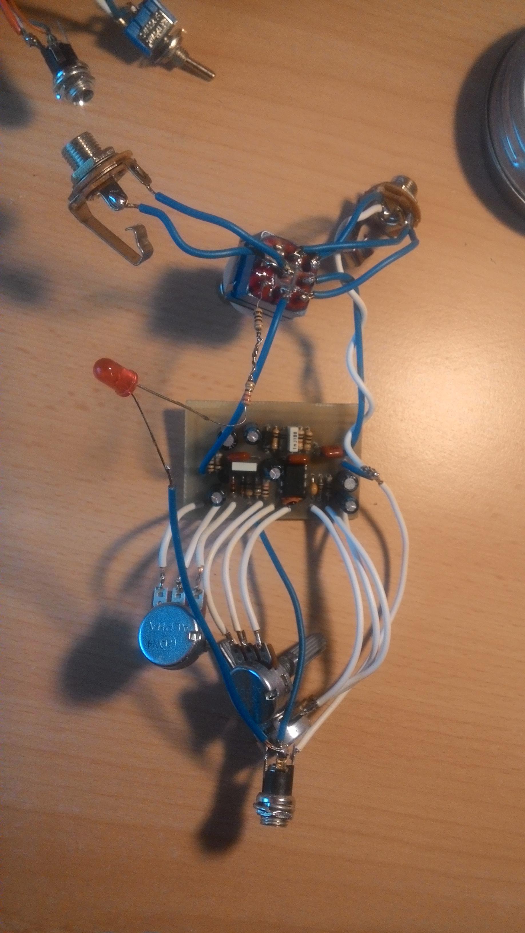 ProCo Rat DIY - brumienie, przygasająca dioda i trzaski przy regulacji ...