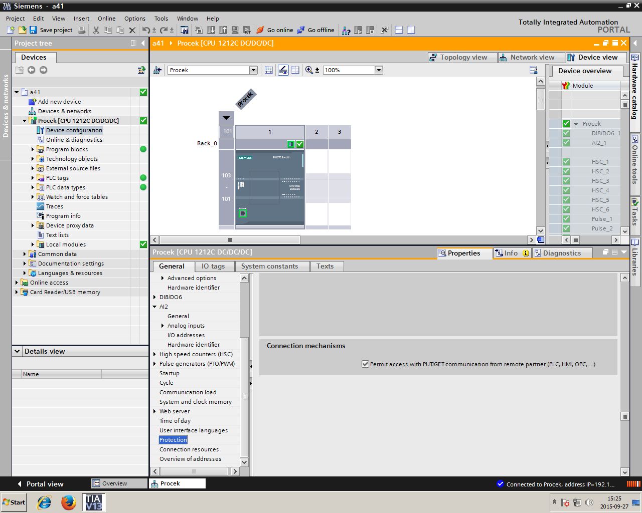 S7-1200 oraz Weintek MT8071ie - Symulacja - brak komunikacji S7-1200 ...