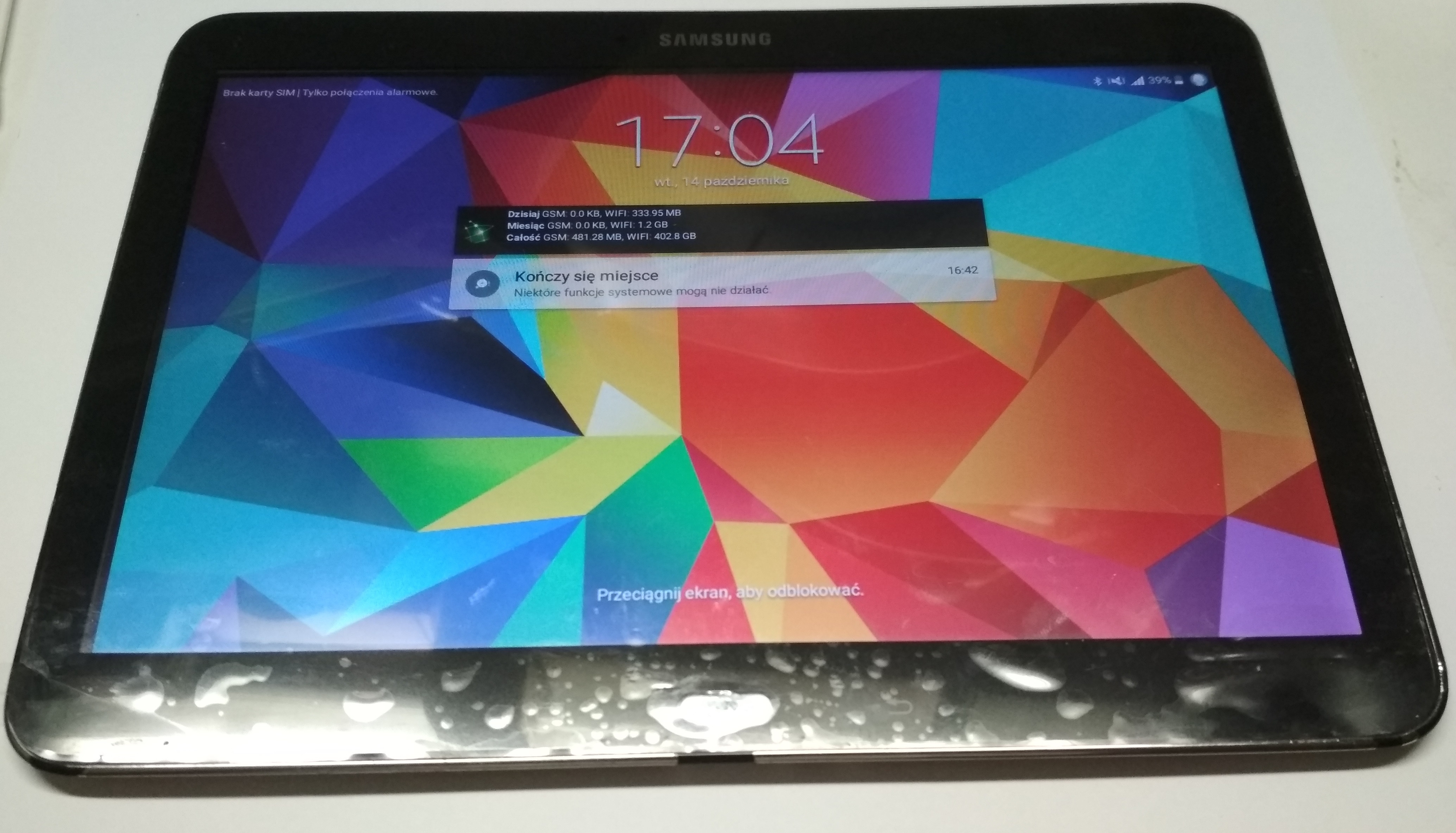 Tablet Samsung SM-T535 - wymiana digitizera - elektroda.pl