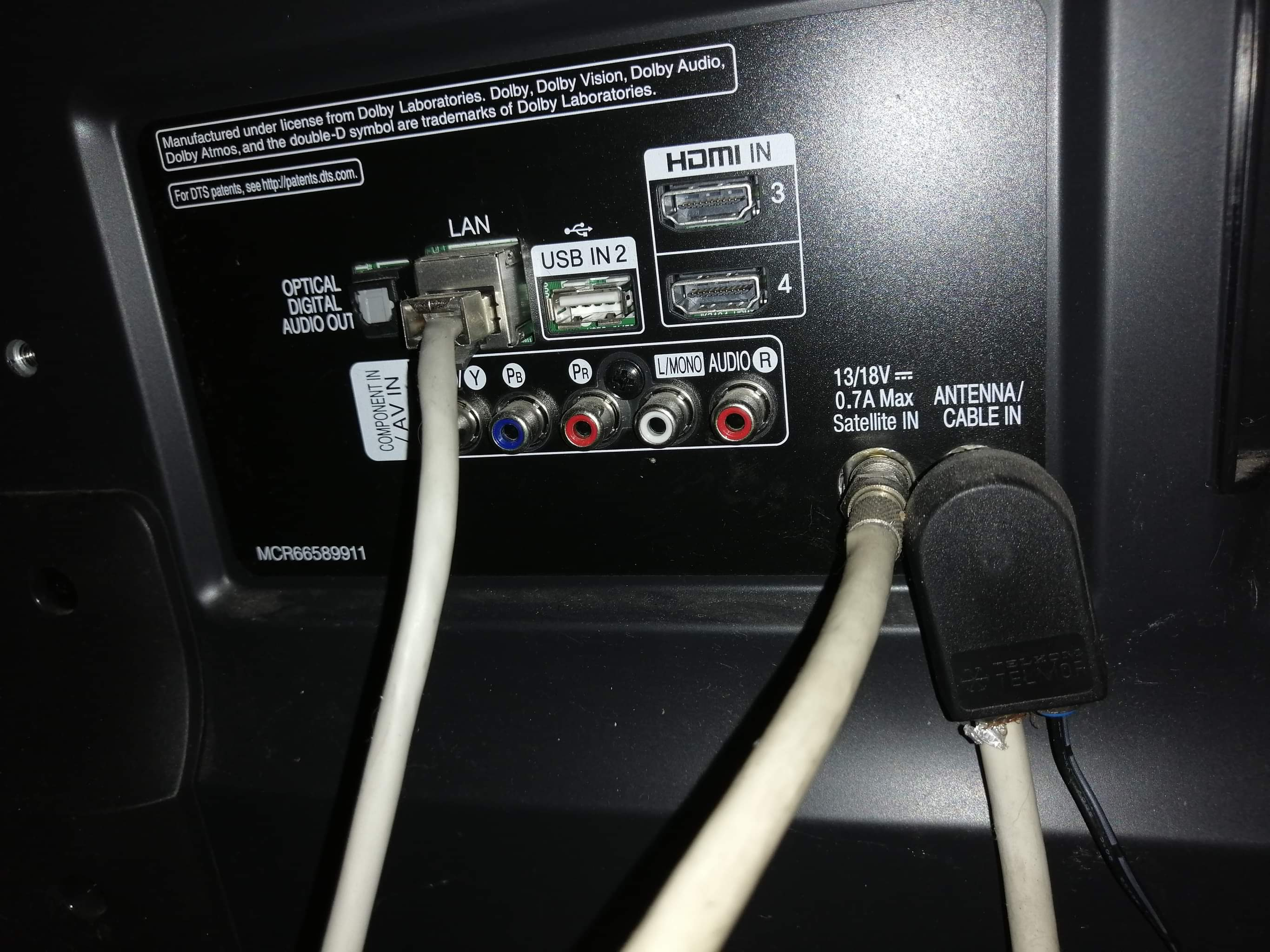 [Rozwiązano] Podłączenie LG50UK6950PLB do kina domowego: wyjście ...