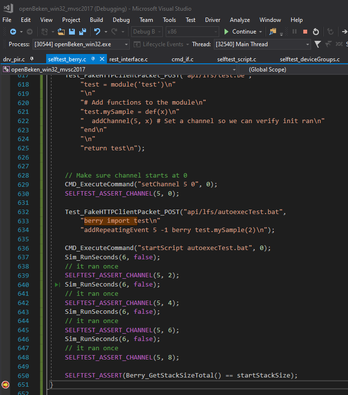 Can someone explain why Berry code behaves differently depending on how it’s run?
