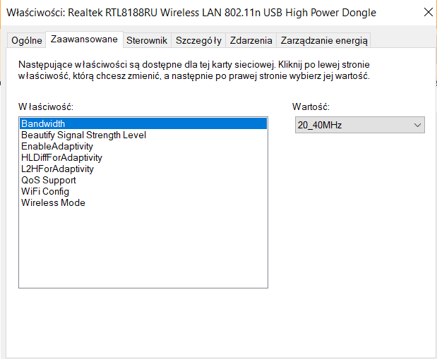Sapido WL617n nie wykrywa sieci Wi-Fi 4 na pasmie 2,4GHz - co robić?