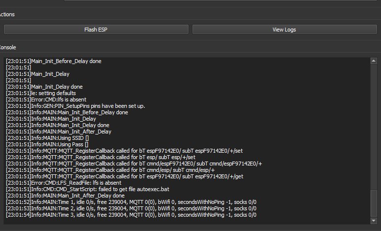 Configuring OpenBeken on ESP32 with 4MB Default Using sdkconfig.defaults.esp32
