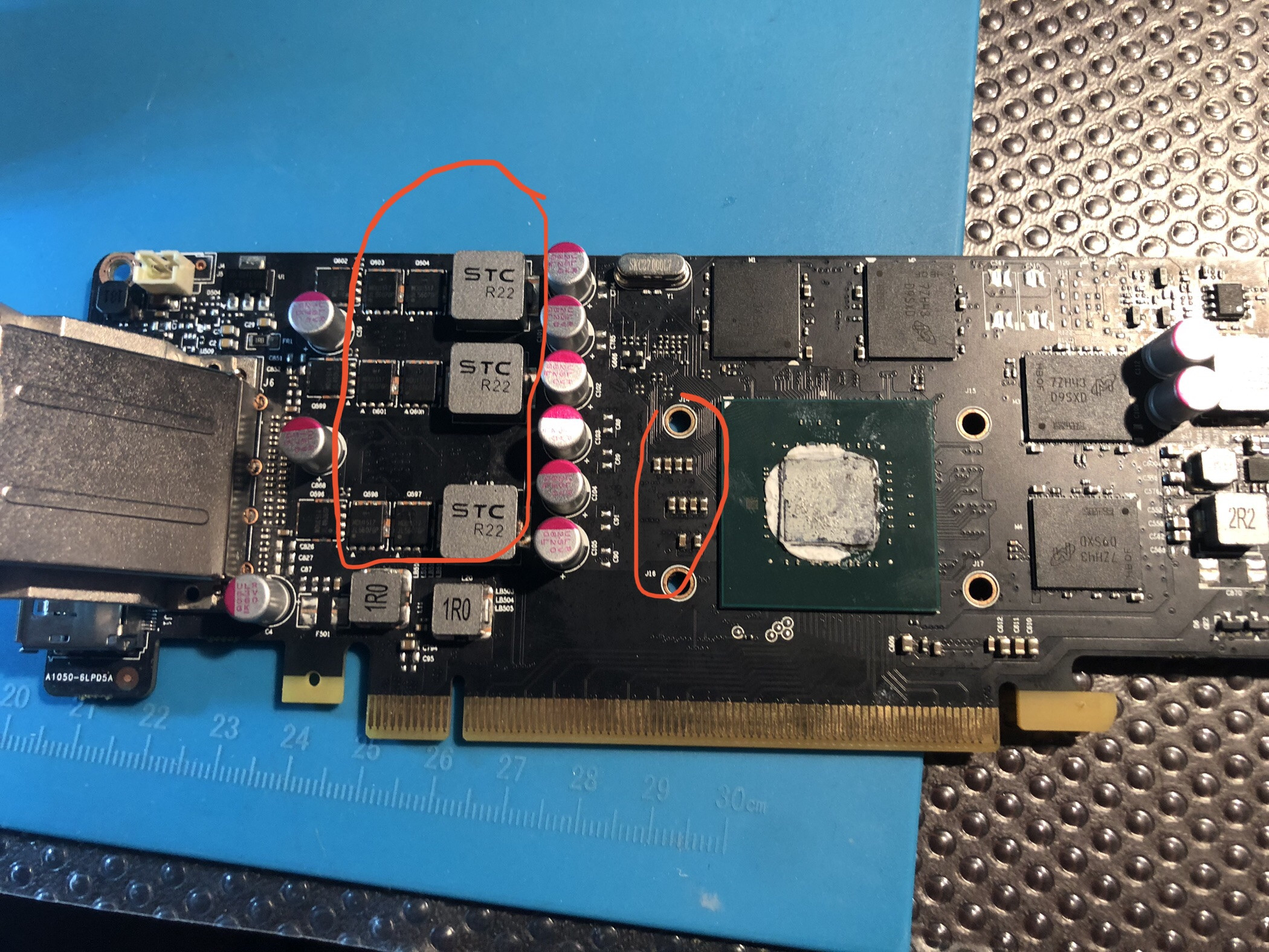 [Rozwiązano] Zwarcie na GPU w GTX 1050 Ti MSI Low Profile ...