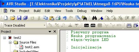 Co jest potrzebne do nauki programowania AVR w assemblerze