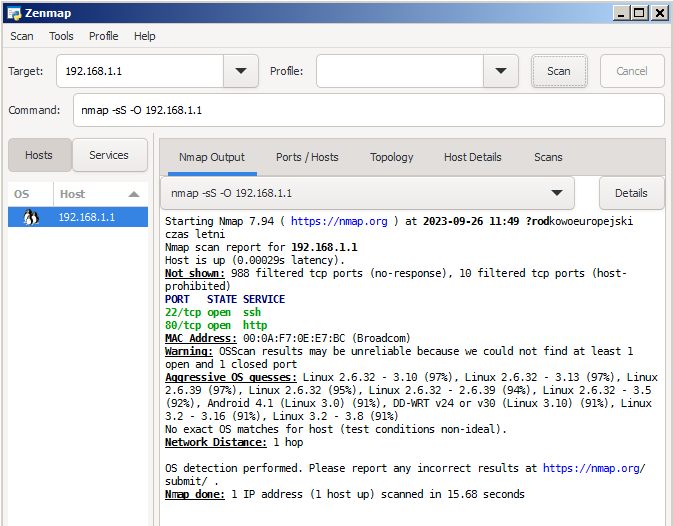 Nieznane mi urządzenie połączone do mojej sieci. Jak uzyskać więcej informacji? - 2