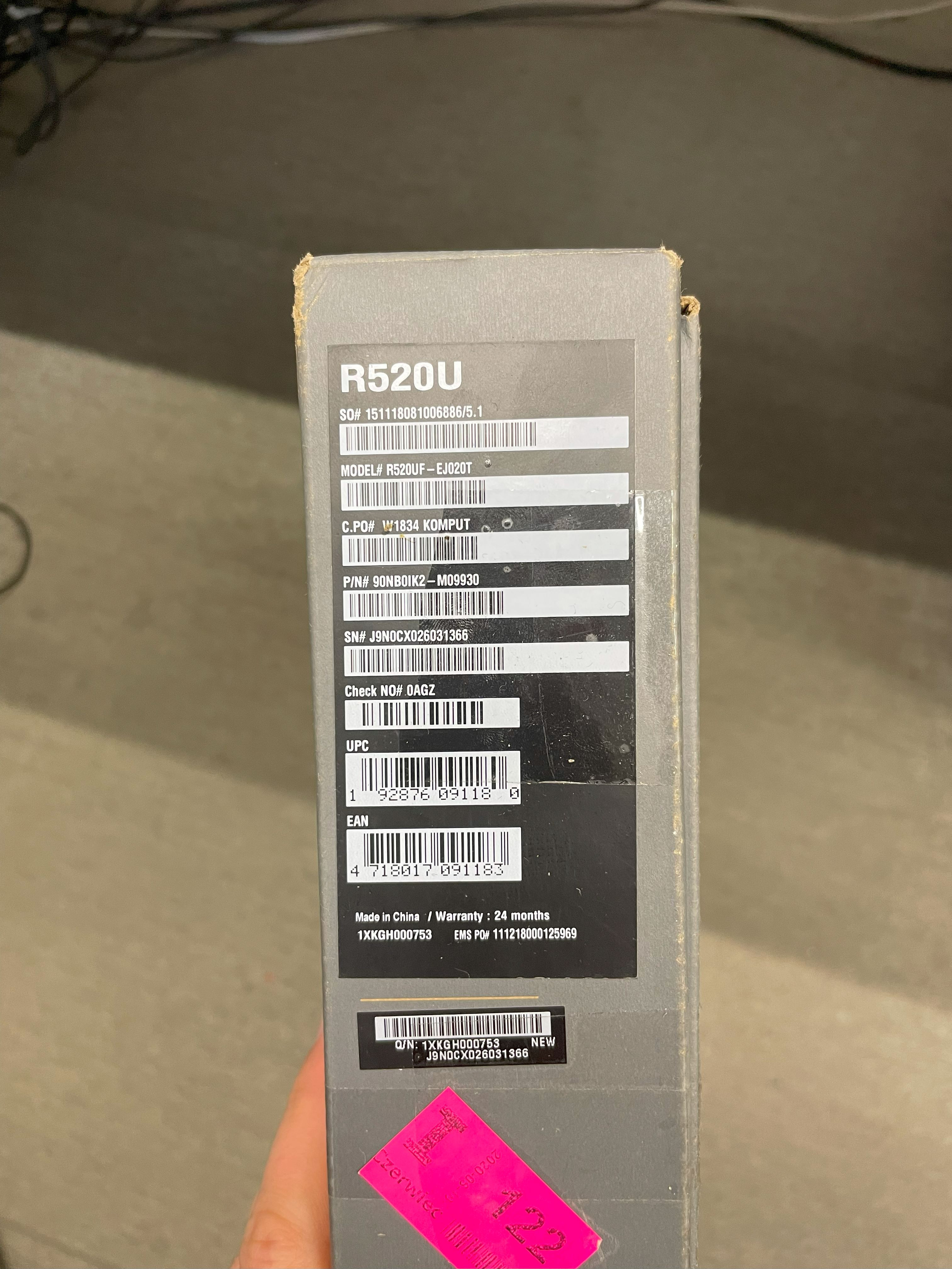 Asus R520U X510UNR - Samoistne starty i niska rezystancja tranzystorów CPU