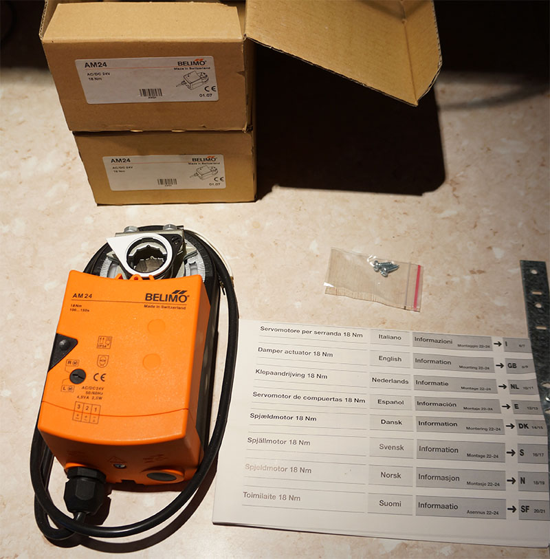 [Sprzedam] Siłownik Belimo AM24 - elektroda.pl