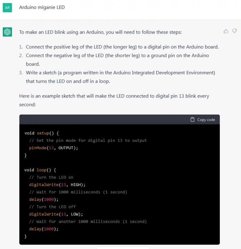 Konwersacja z Chat GPT na temat konfiguracji Timera2 w Arduino oraz ...