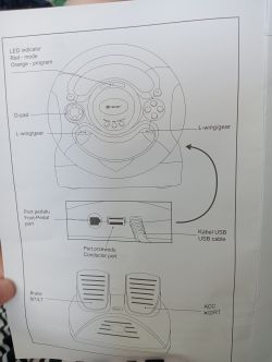 Konfiguracja kierownicy Tracer Rayder 4 in 1 - poszukiwane instrukcje