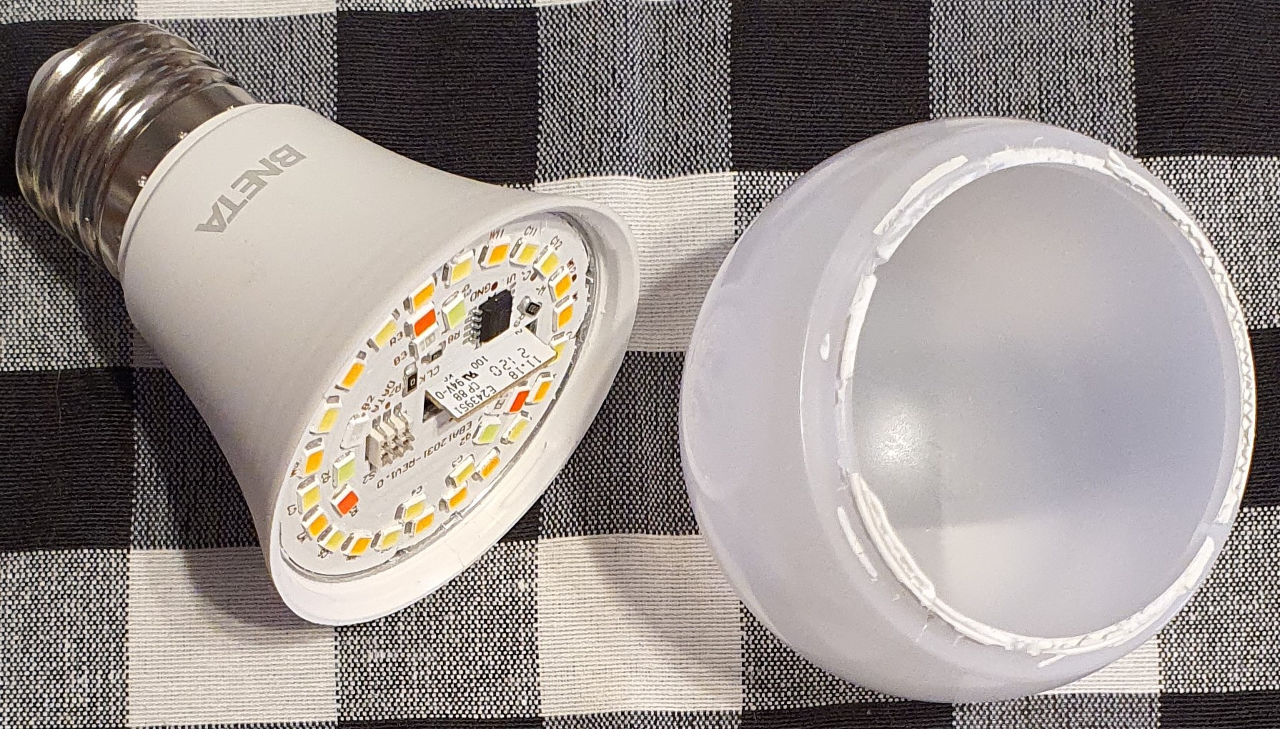 BNETA IoT Smart WIFI LED Bulb E27 - RGB+2700-6500K bulbs (BK7231N/CB2L ...