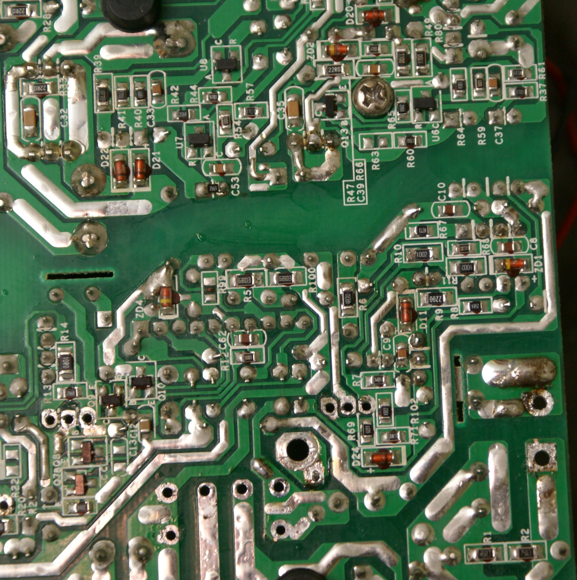 Tagan PipeRock Series model: BZ600 - Wartości elementów przy NCP1203P60