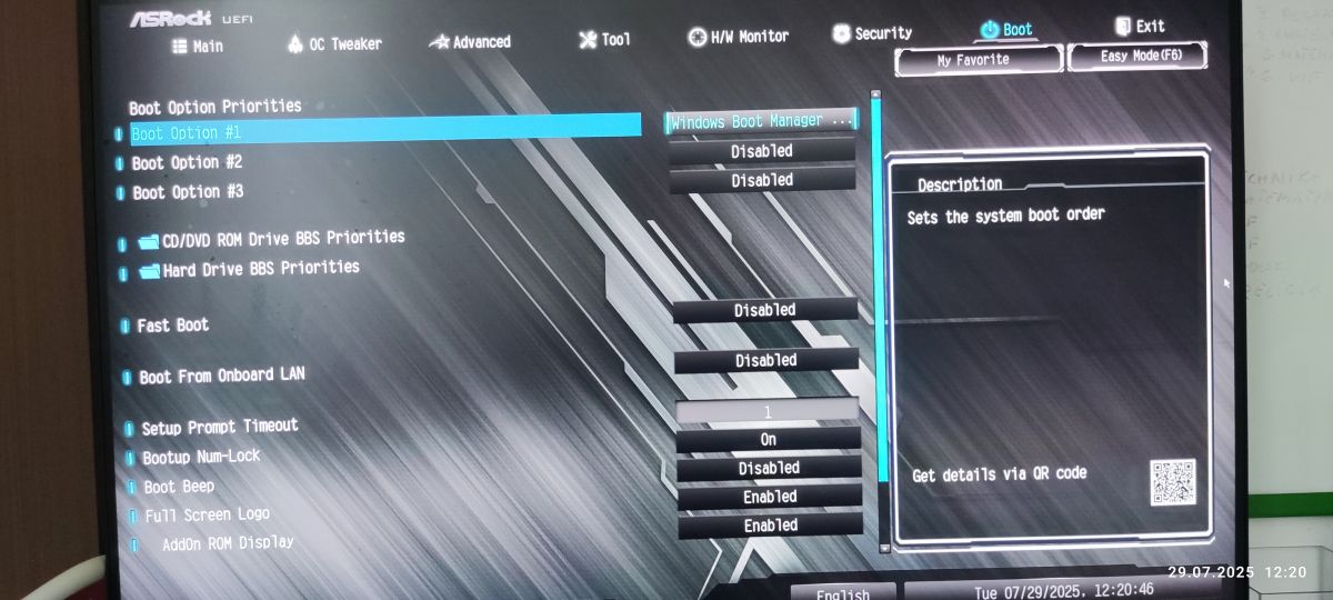 ASRock B360 Pro4, i7-8700 – komputer sam się wyłącza, brak Windows Boot ...