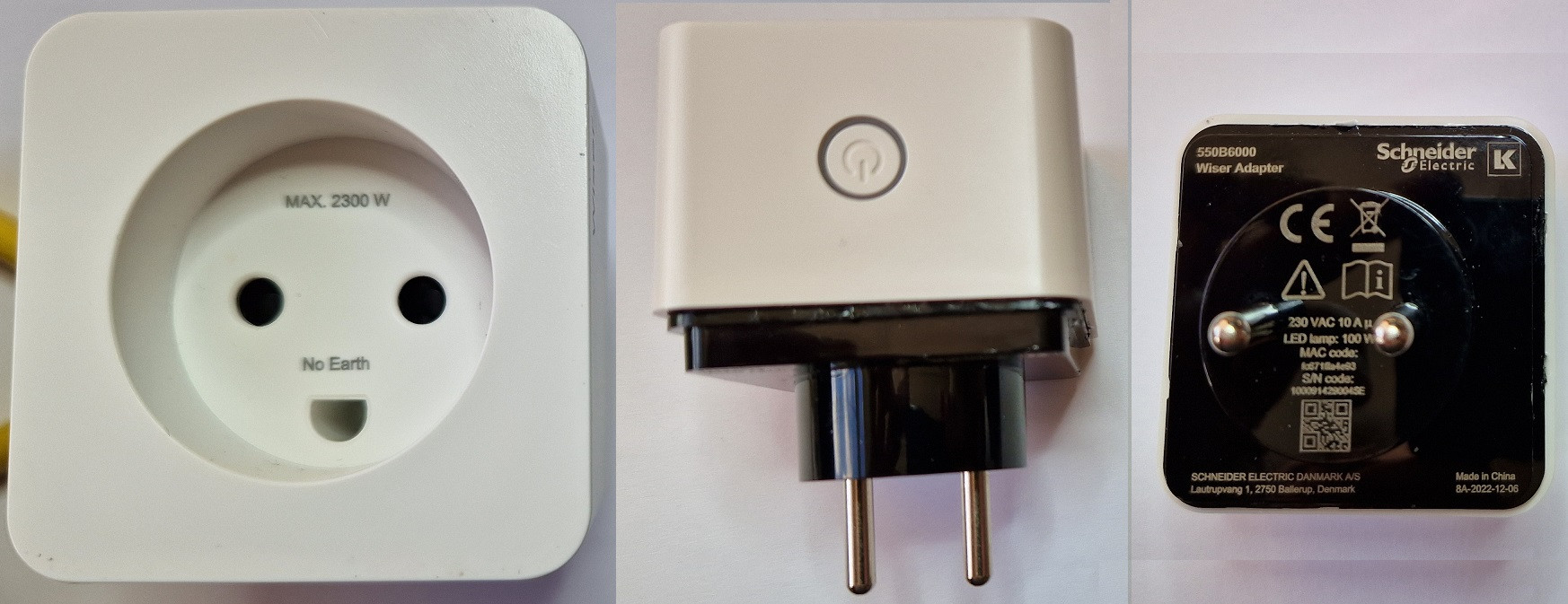 [BK7231N/CB3S] Schneider Wiser smart socket - teardown, CB3S, BL0942