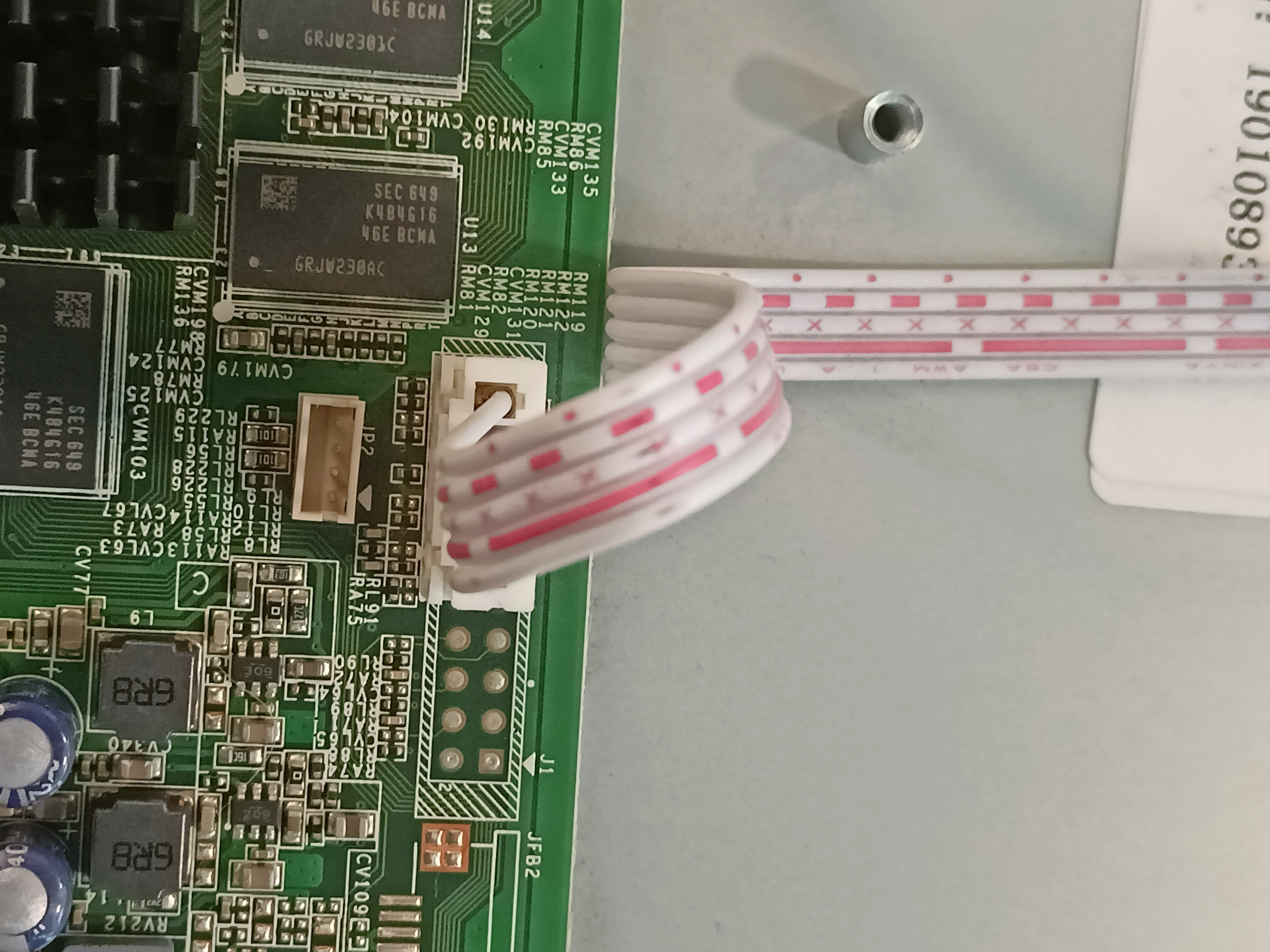 Podłączenie adaptera USB TTL do złącza JP1 HIK DVR w celu ...