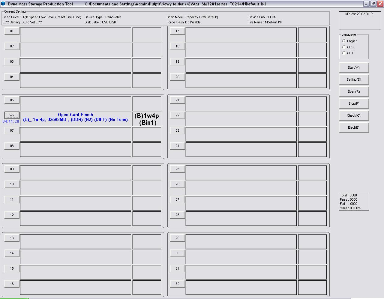 EAGET 128GB SMI USB MEMORY BAR USB Device, próba reanimacji