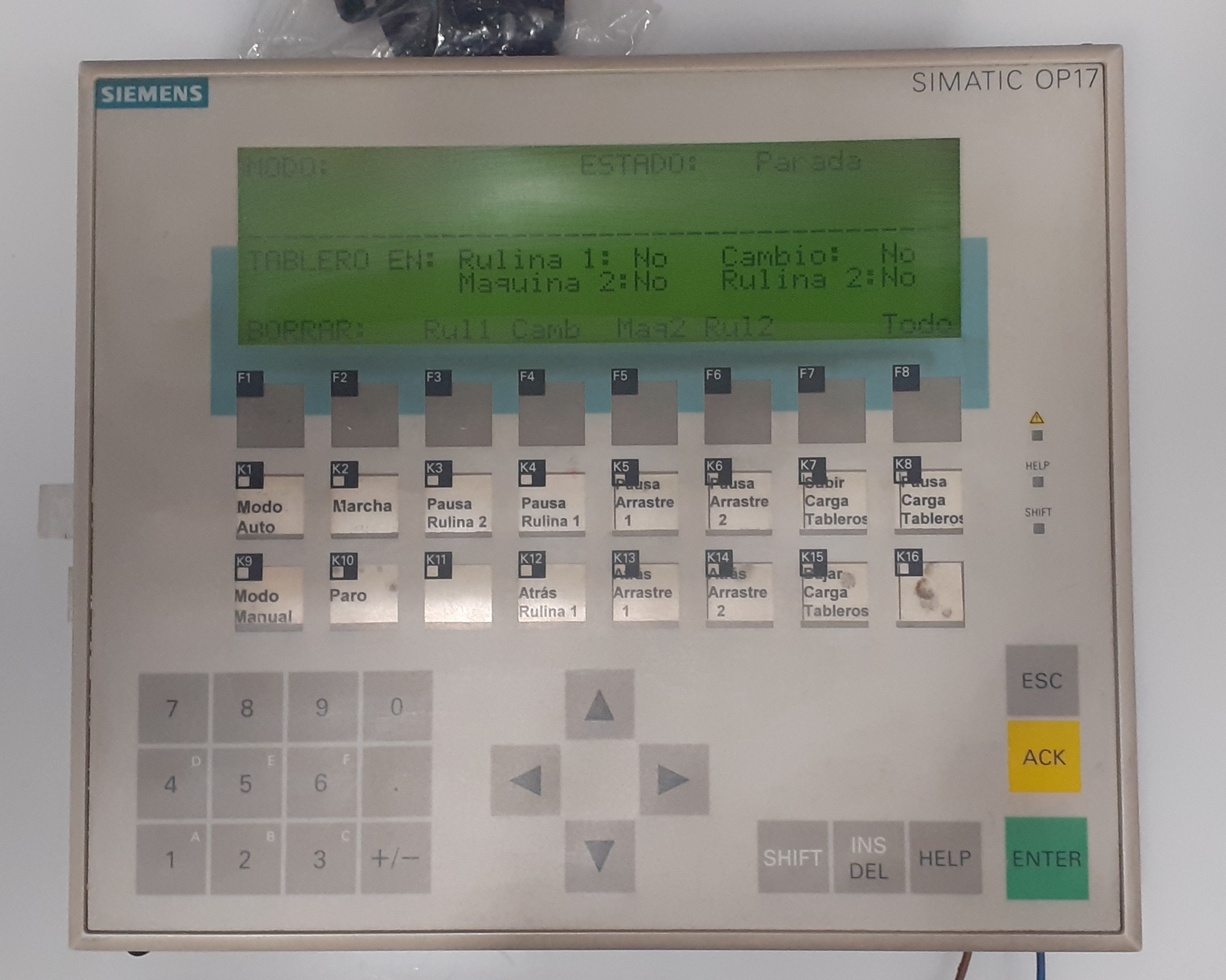 [Sprzedam] Panel Operatorski Siemens Simatic OP 17-PP