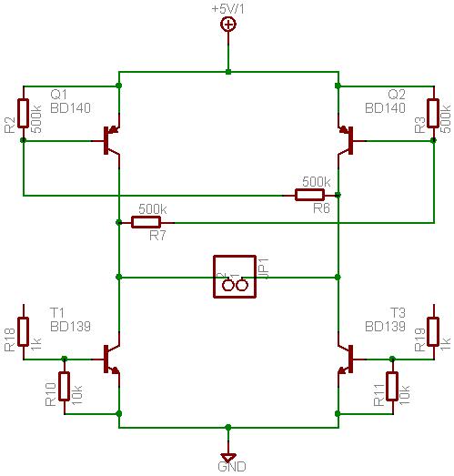 Mostek H – czy poprawnie przerysowałem schemat? Układ nie uruchamia silnika