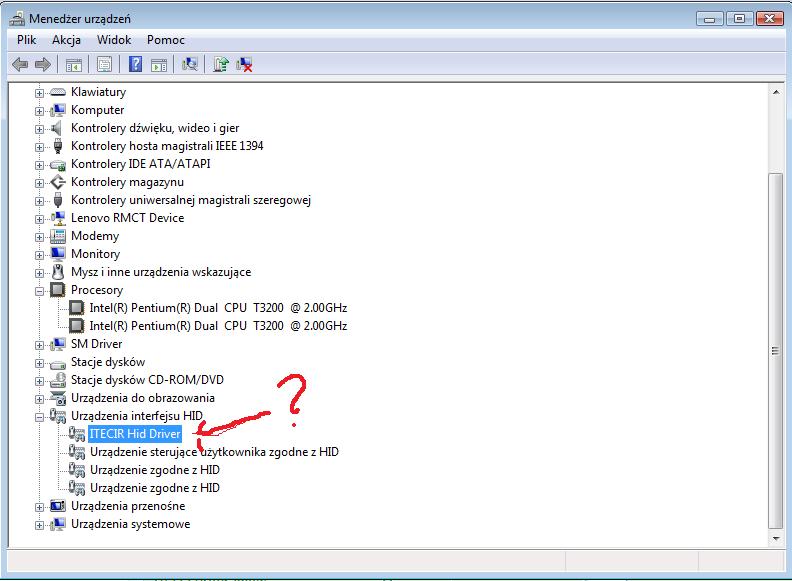 ITE Tech. Inc, HID - co to jest i jak sprawdzić IRDę w PC?