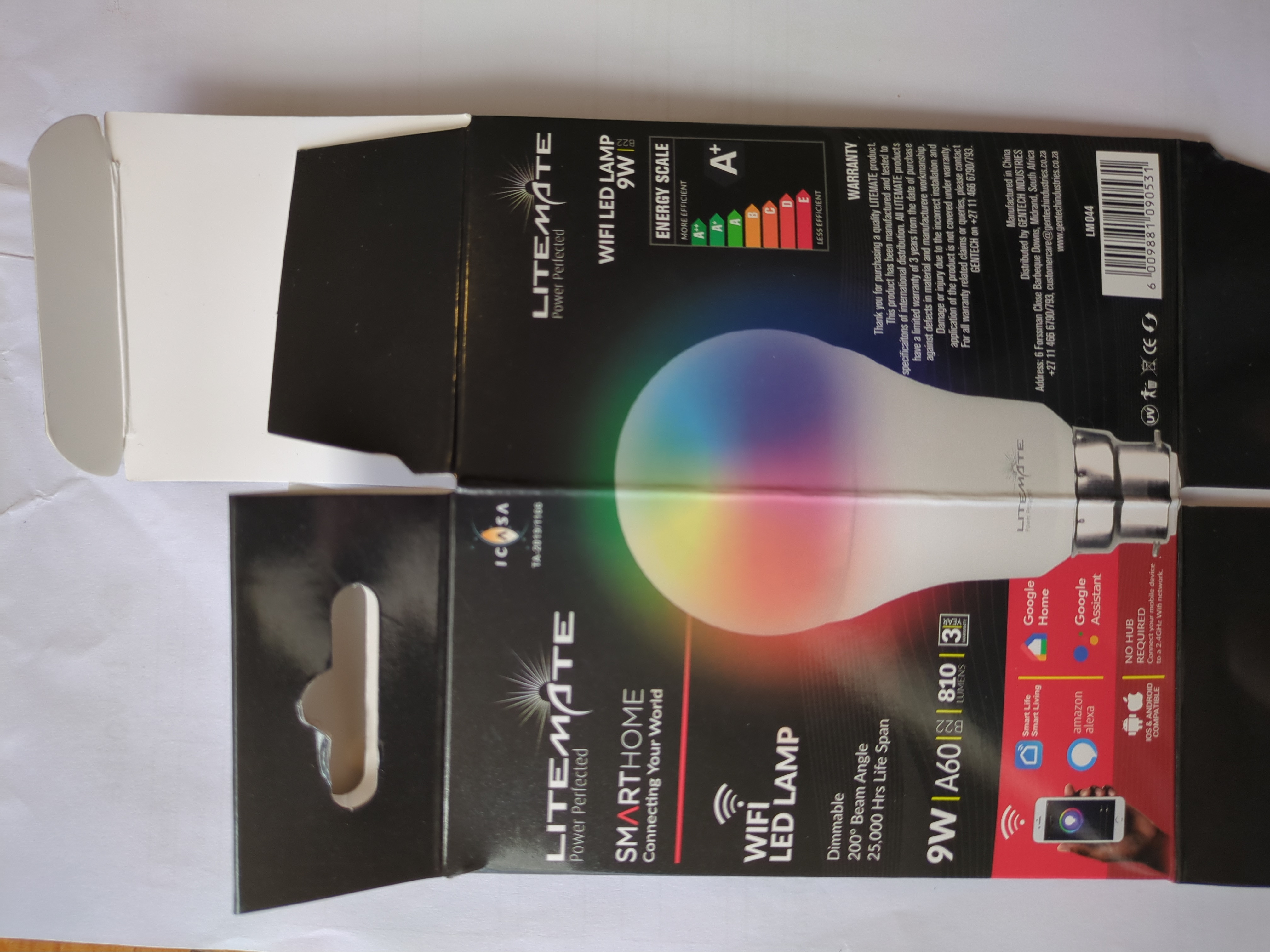Litemate LM044 SmartHome LED Lamp Teardown: WiFi, BK7231N, sterownik BP5758