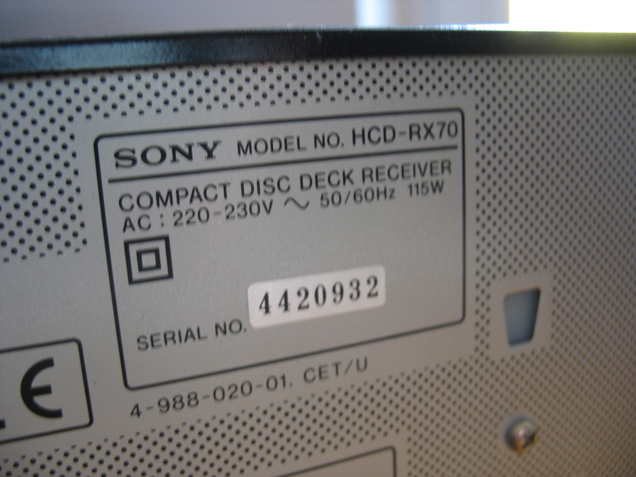 [Sprzedam] Sony HCD-RX70 + głośniki Pioneer - elektroda.pl