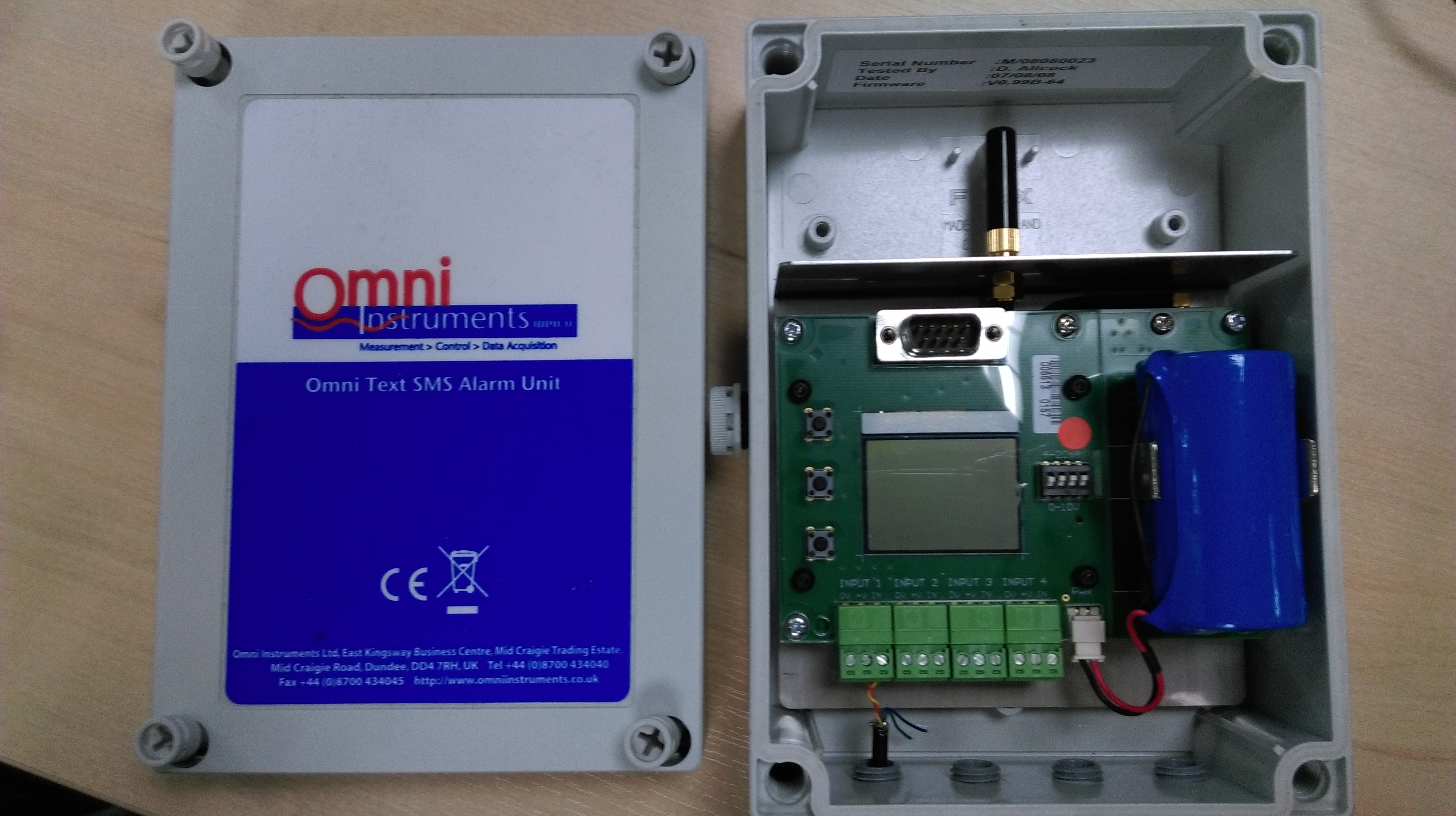 Jak uruchomić Omni Text SMS Alarm Unit z modułem GSM i czujnikiem NOVUS ...