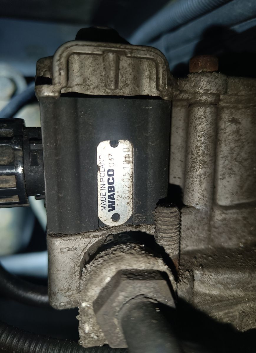 MAN TGL 8.180 2010 - Interpretacja kodów błędów EBS i ECAS