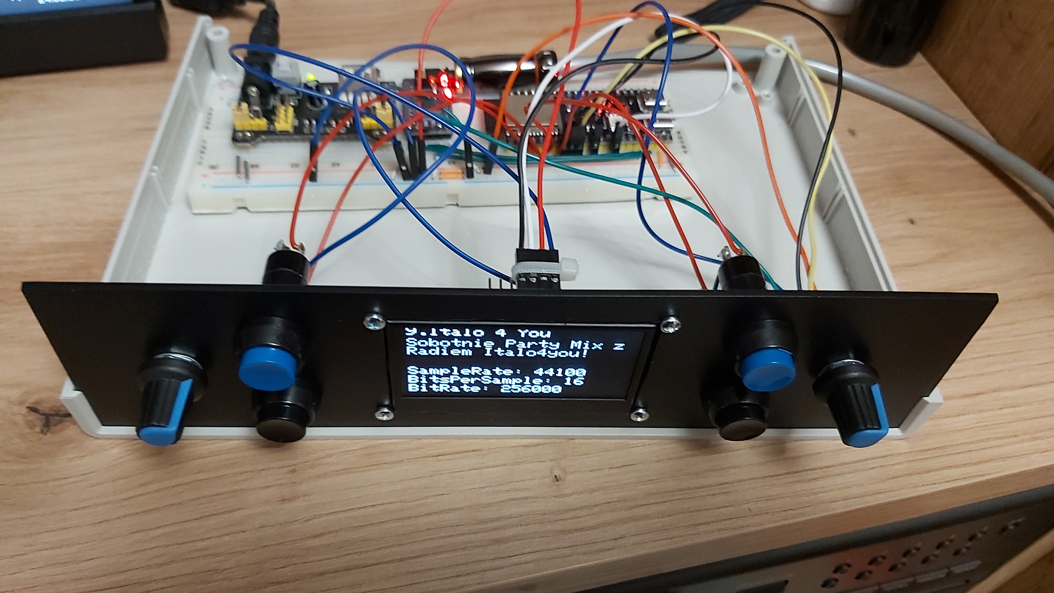 Internet radio and audio file player on ESP32-S3 - elektroda.com