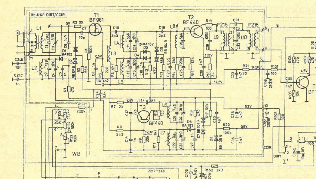 [Rozwiązano] Tosca AWS-303 - Jaki symbol głowicy FM, schemat głowicy