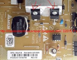 Zasilacz DPS 135jp - odpowiedniki tranzystora i diody w zasilaczu
