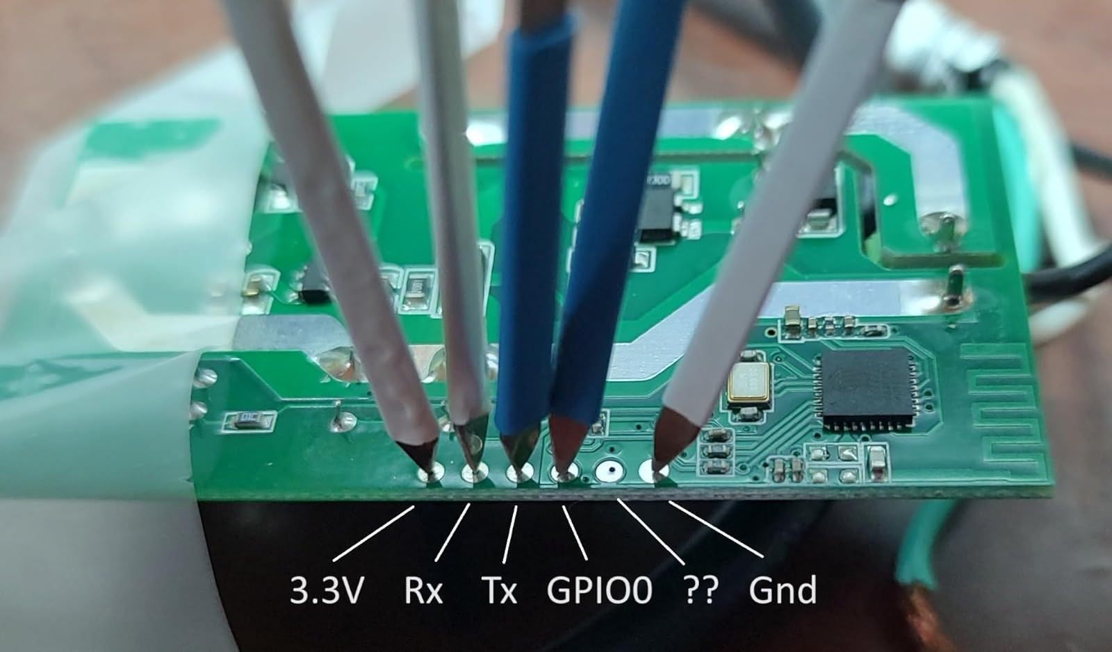 3.5$ Relay Switch with BK7231N soldered on board Configuration and ...