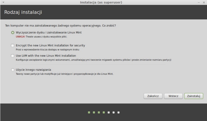 Instalacja Linux Mint obok Windows 10 - partycje, odtwarzanie video ...
