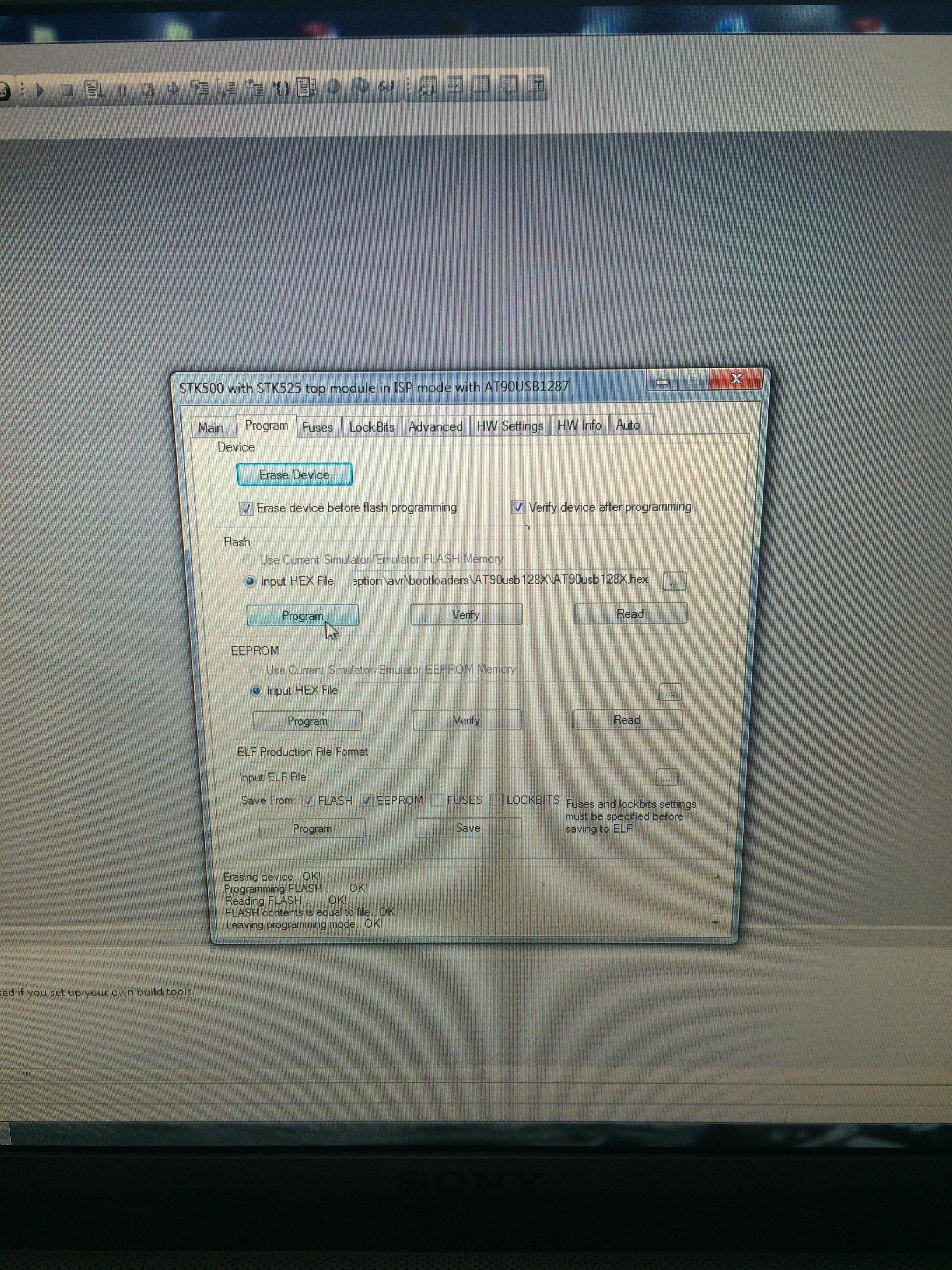 AVR AT90USB1287 - LUFA CDC Class USB Bootloader - elektroda.pl