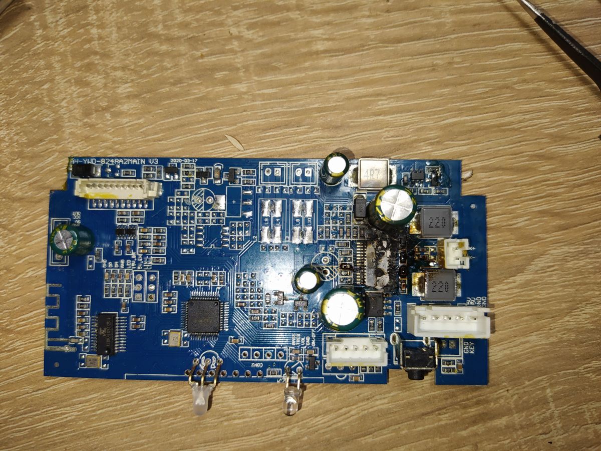 Identyfikacja spalonego elementu - Sackit Boomit 60700