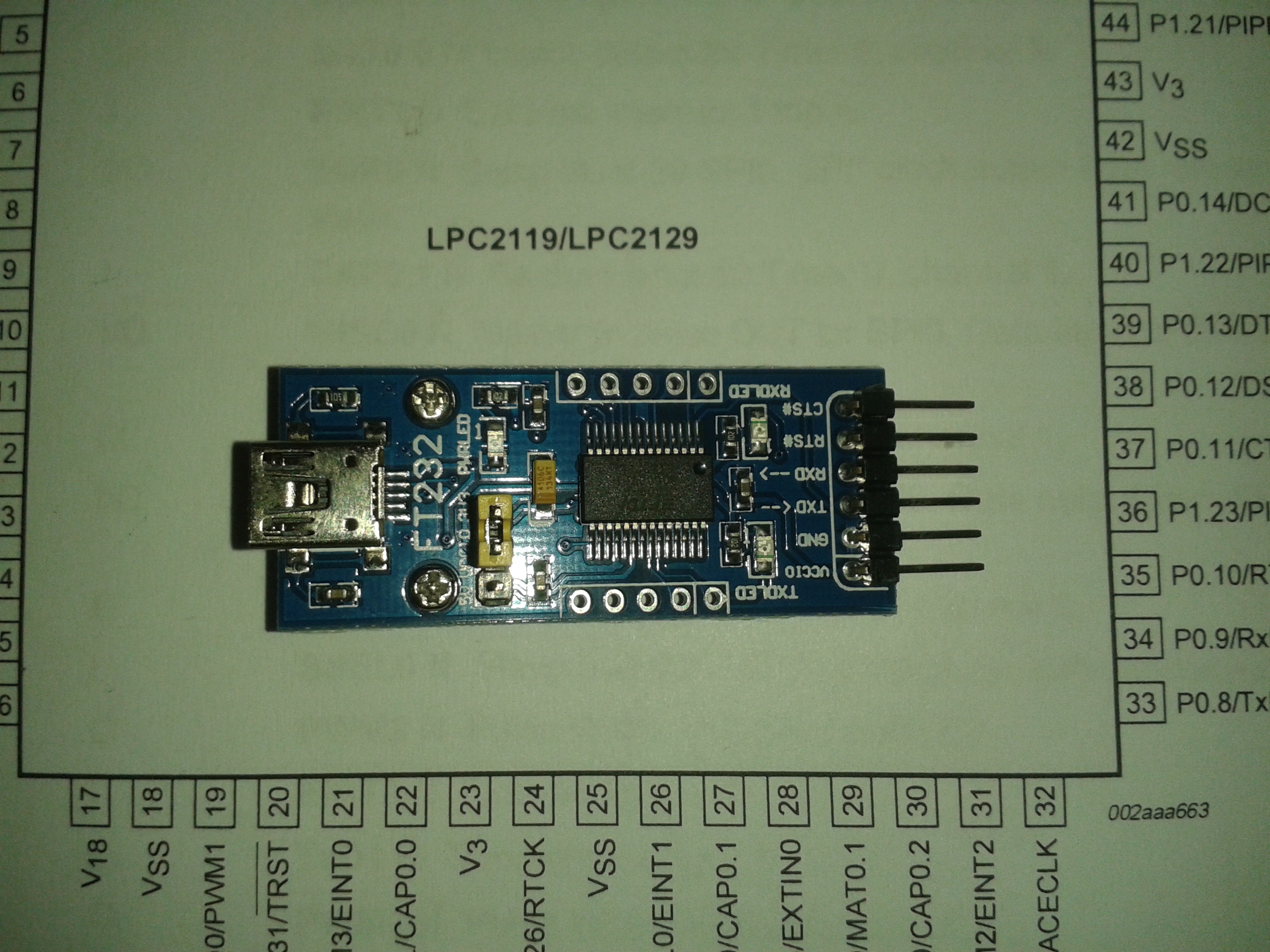 lpc2119 LPC2000 Philips Flash - Brak możliwości połączenia z procesorem