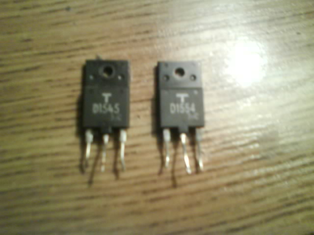 Poszukuję dokumentacji dwóch tranzystorów D1545 i D1554