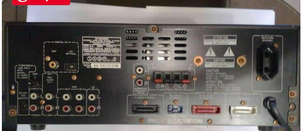 Jakie kolumny/Podłączenie subwoofera do wzmacniacza Pioneer a-z360 bez dedykowanego wyjścia