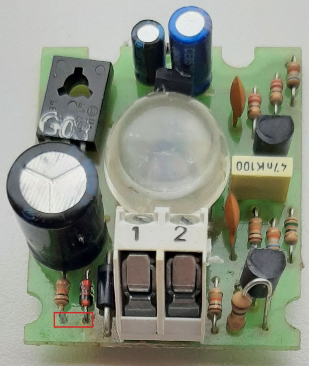 Napęd bramy Nice Mindy A60 - uszkodzenie fotokomórki, mostek na ...