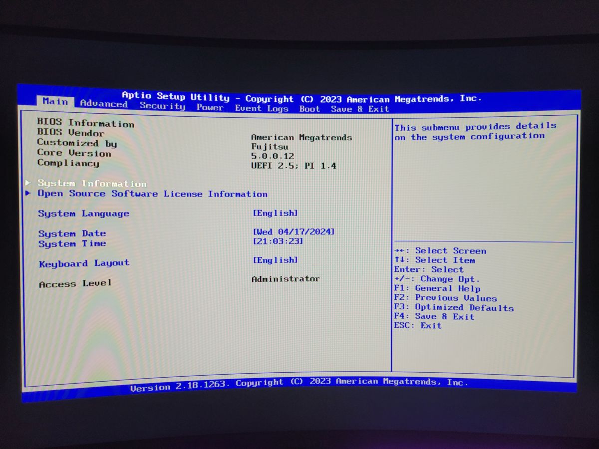 Podkręcanie RAM DDR4 16GB 2133MHz na płycie Fujitsu D3501 i3-6600