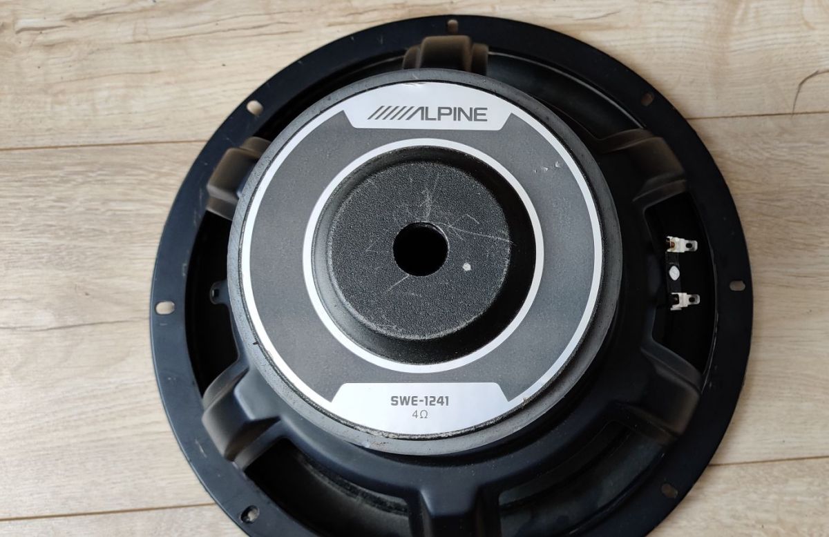 [Sprzedam] Głośnik Alpine SWE-1241 12" 4 Ohm - elektroda.pl